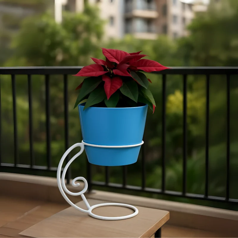 IRON METAL PARROT FLOWER POT STAND - Wel R Impex